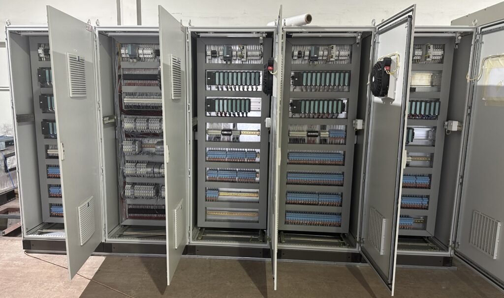 PLC and VFD Control Panel - Manama Switchgear & Lighting WLL